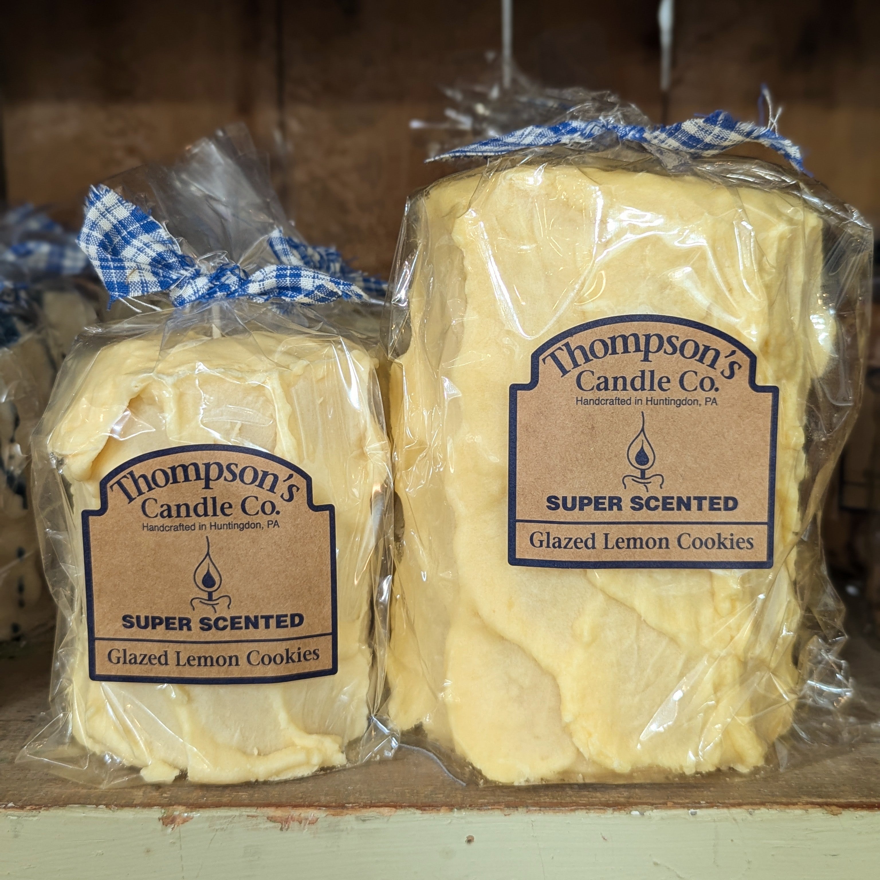 Glazed Lemon Cookies Thompson Pillar Candle – The Purple Painted Lady